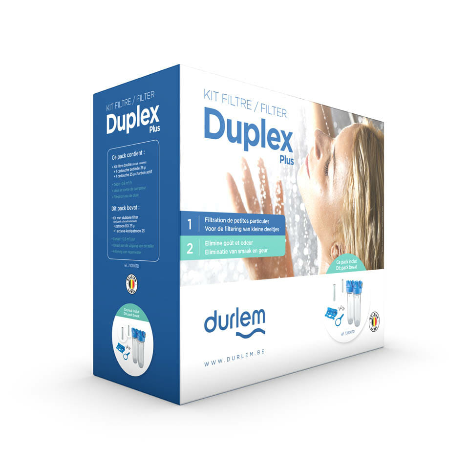 Filtres Durlem Kit Duplex 3/4 - Softwatershop